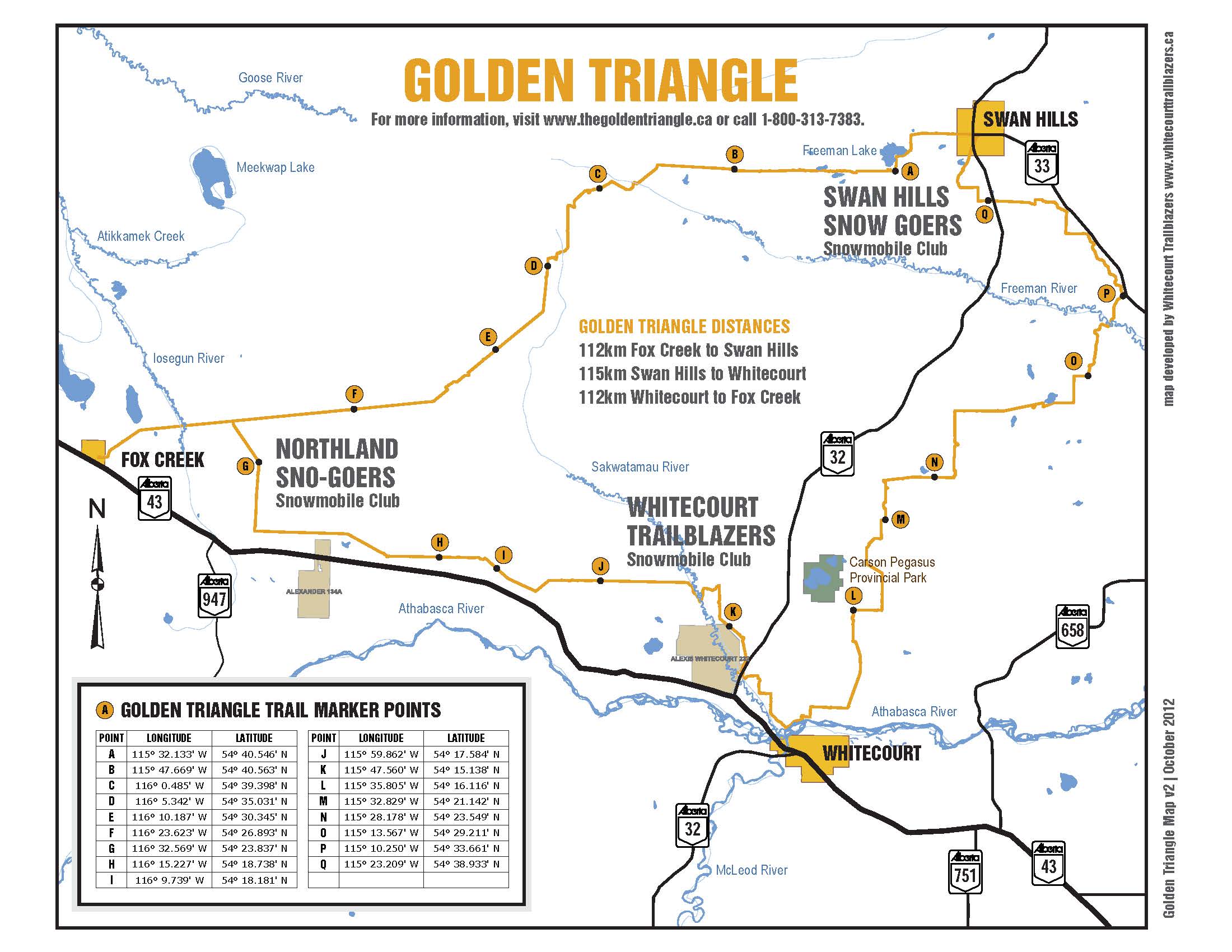 Maps - The Golden Triangle